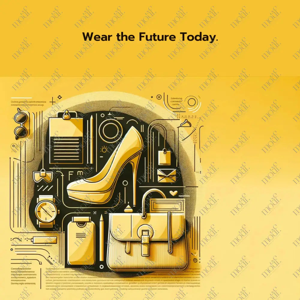 Social Media Post Image 3 : Wear the Future Today Slogan for Fashion I ...